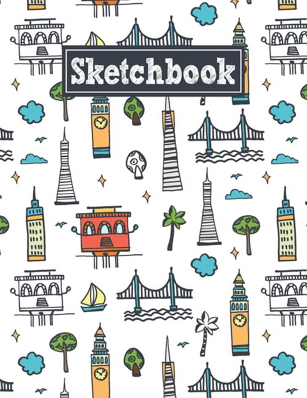 Sketchbook: 8.5 x 11 Notebook for Creative Drawing and Sketching ...
