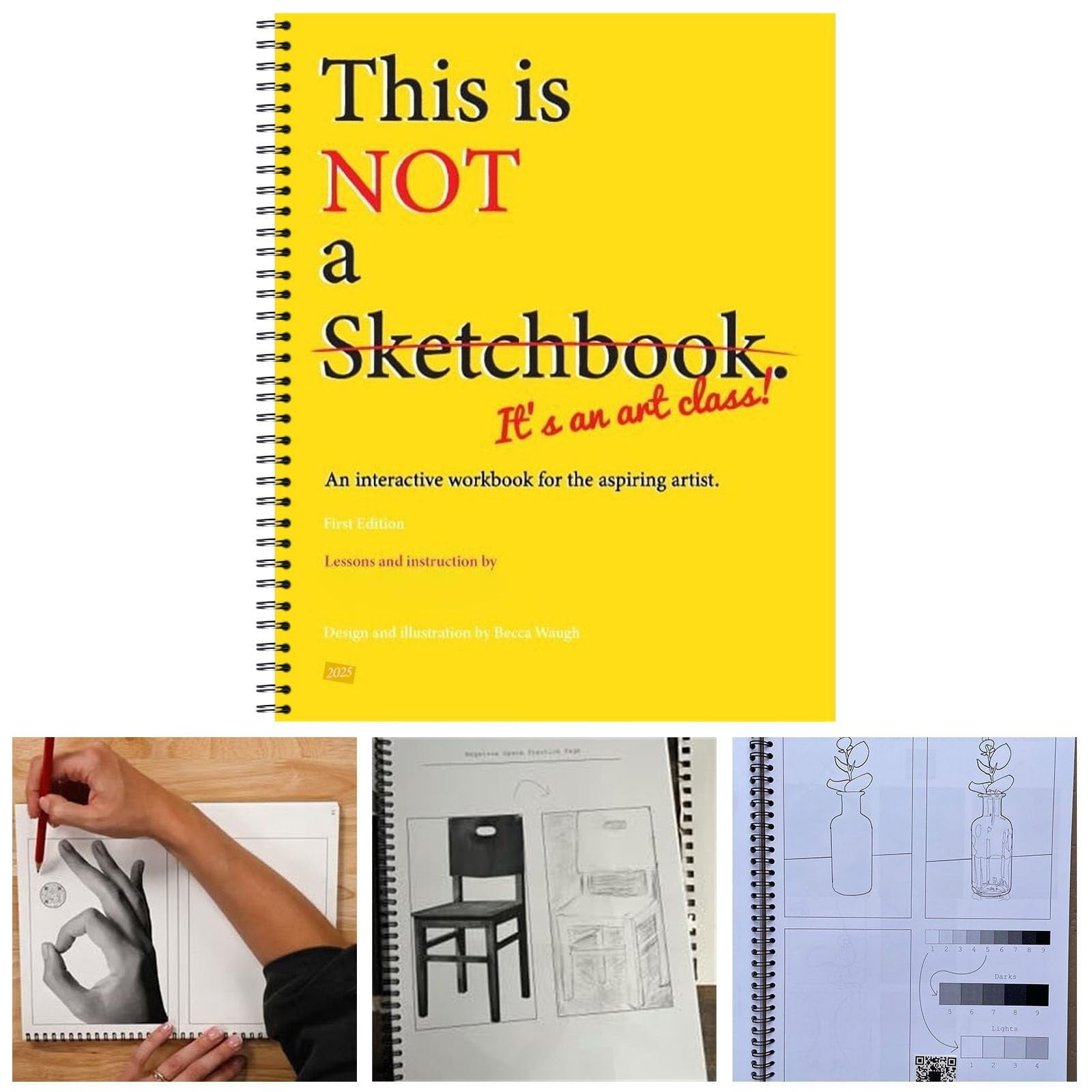 This is Not a Sketchbook, It's an Art Class by Lauren Horn, From Stick ...