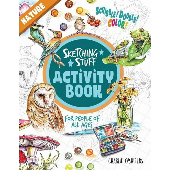 Sketching Stuff Activity Books Sketching Stuff Activity Book - Nature ...