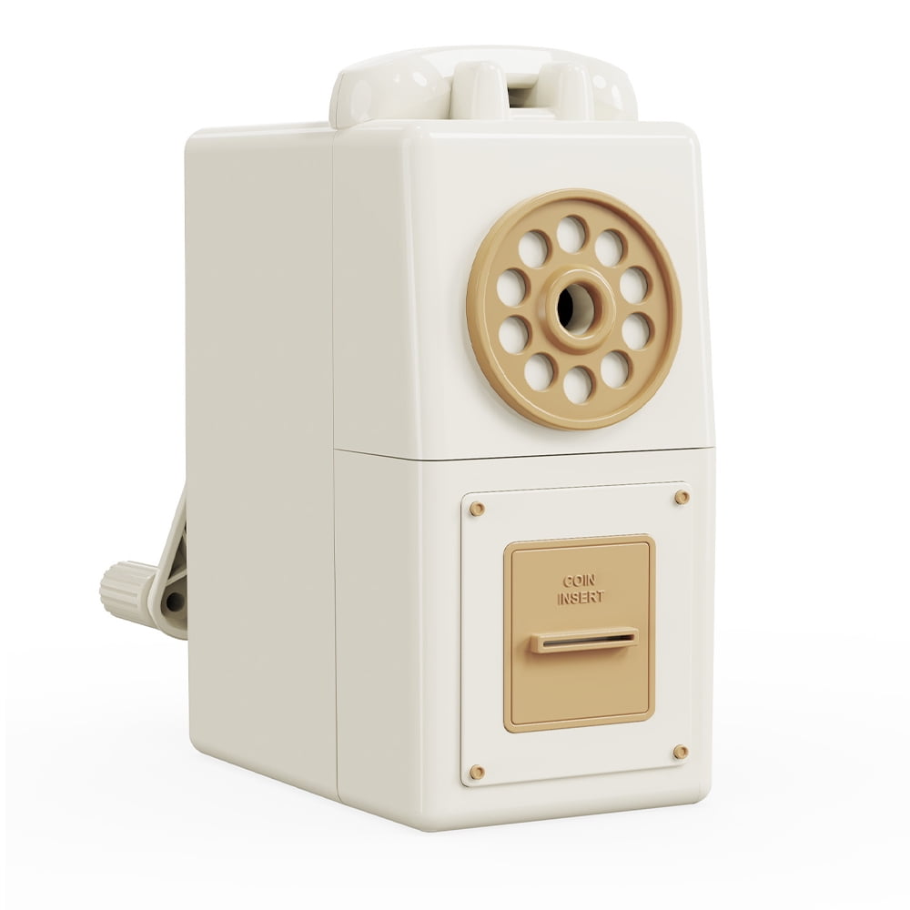 Sketching pencil sharpener, hand cranked pencil sharpener, art specific ...