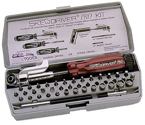 Skew Products SPK-4040 Straight & Offset Multi-Bit Driver Kit - Walmart.com