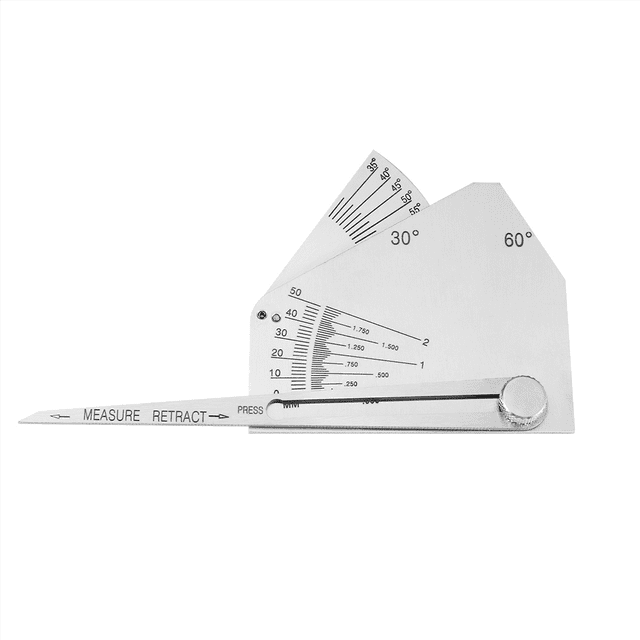 Skew-T Fillet Weld Gauge Gage Checking Angle of Vertical Member Weld ...