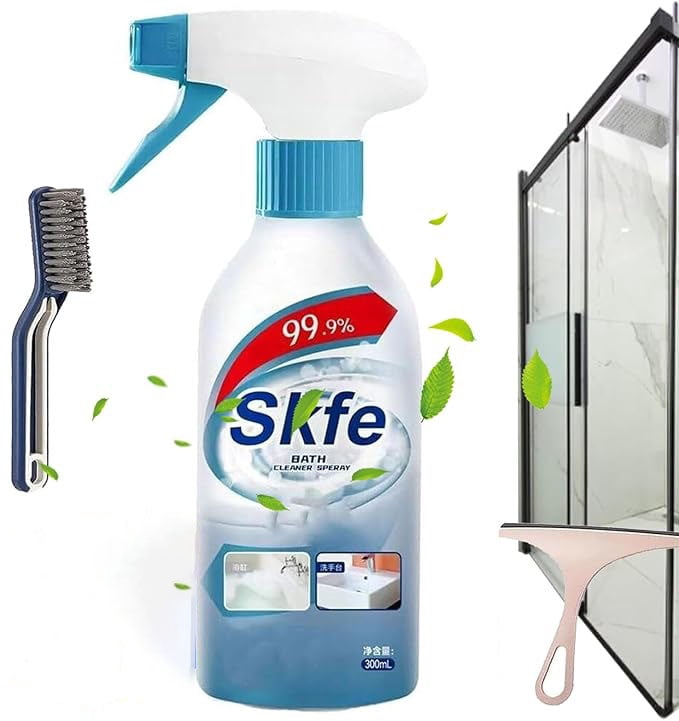 Skfe Bath Cleaner Spray Foam, Skfe Foam Cleaner, Skfe Cleaner No-Rinse ...