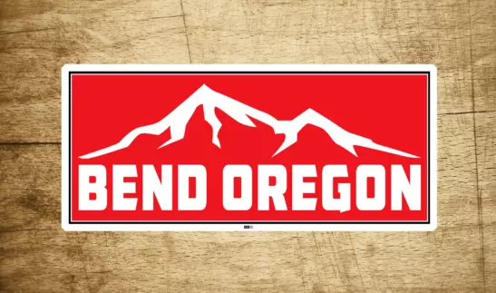 Ski Bend Oregon Decal Sticker Skiing Sticker Phone Decal Water Bottle ...