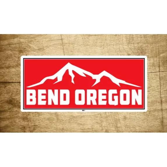 Ski Bend Oregon Decal Sticker Skiing Sticker Phone Decal Water Bottle ...
