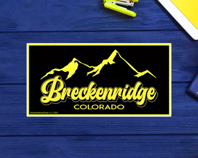 Ski Breckenridge Colorado Decal Sticker Skiing Snowboarding Breck Phone ...