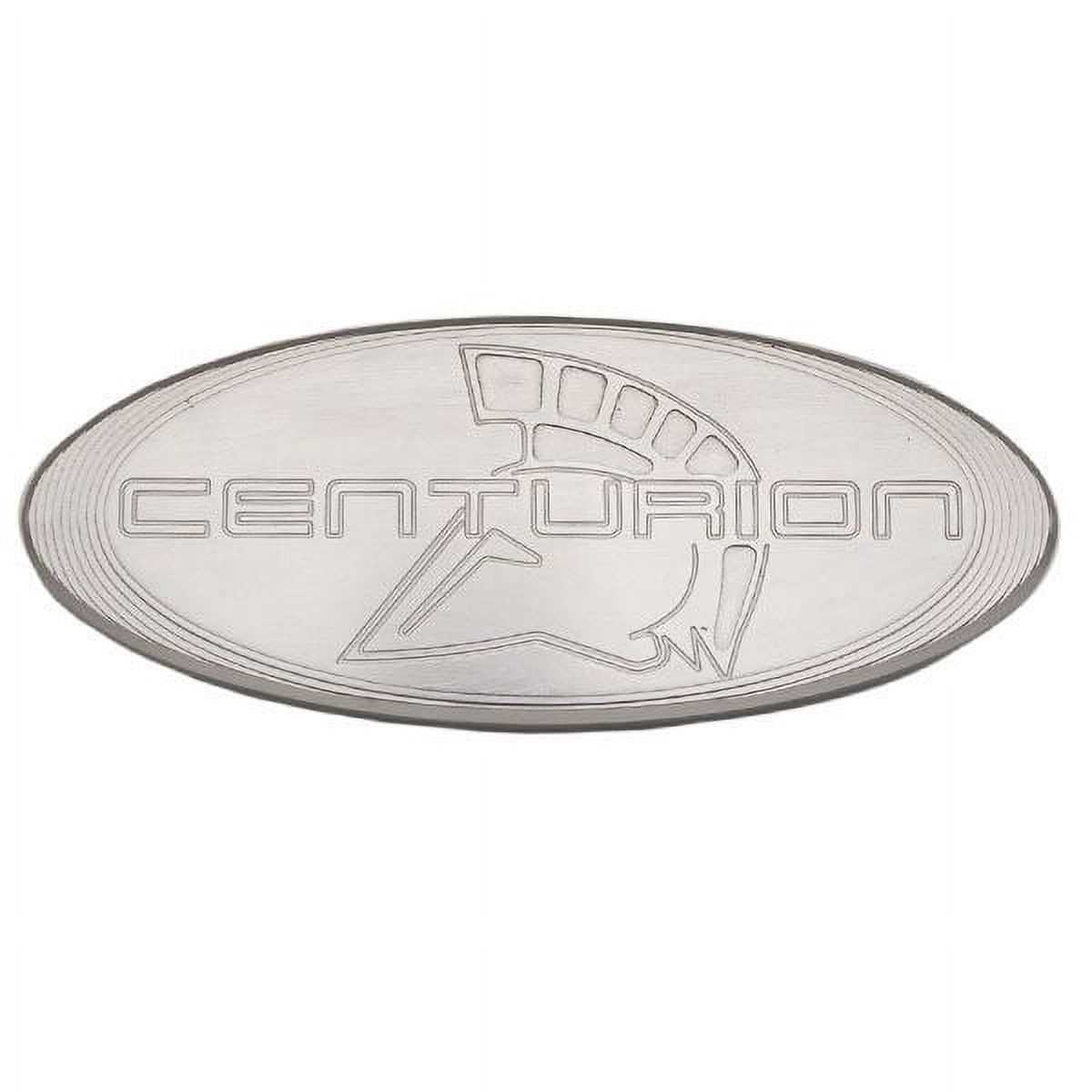 Ski Centurion Boat Emblem Plate | 6 x 2 1/2 Inch Aluminum - Walmart.com