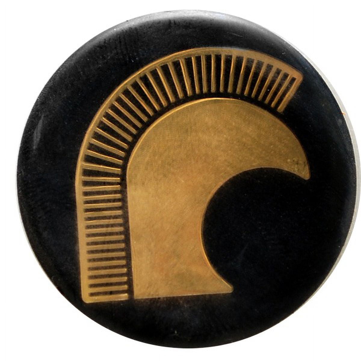 Ski Centurion Boat Raised Emblem Decal | Black / Gold 1 5/8 Inch ...