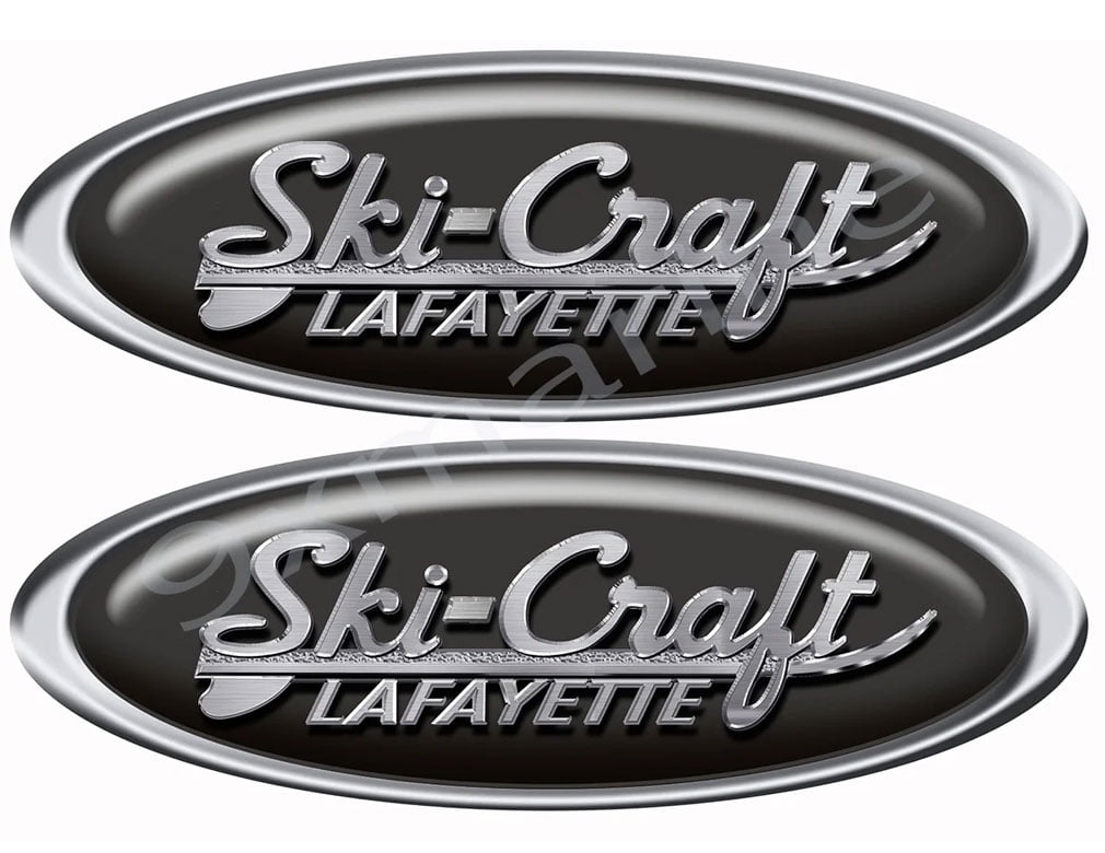 Ski-Craft Oval Classic Vinyl Decal for Boat Restoration Project ...