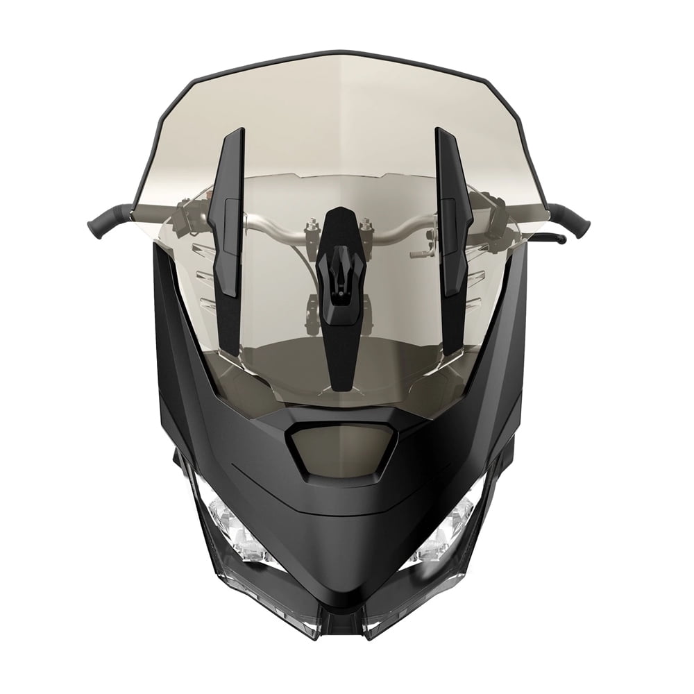 Ski-Doo 860201493 Genuine OEM Smoke Adjustable Windshield Kit for REV ...