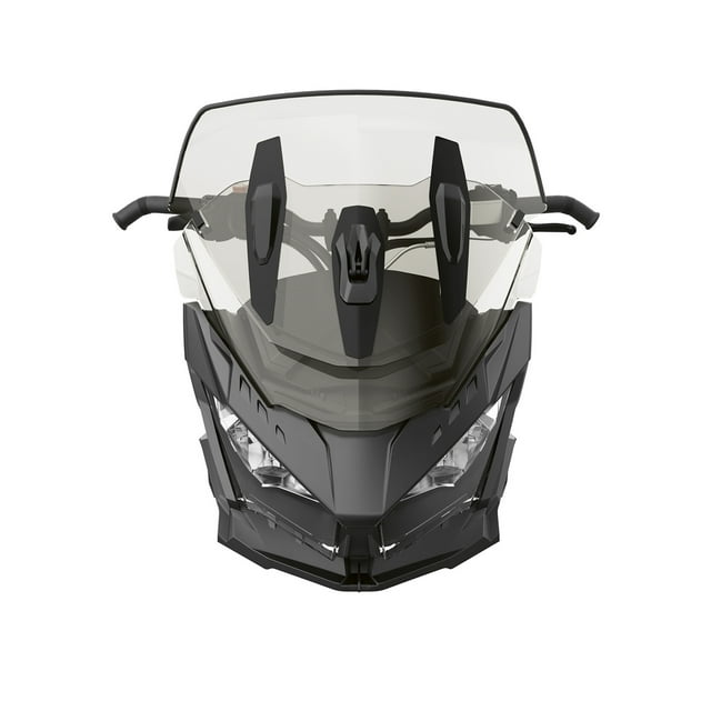 Ski-Doo 860201820 Smoke Low to Medium Adjustable Windshield OEM for REV ...