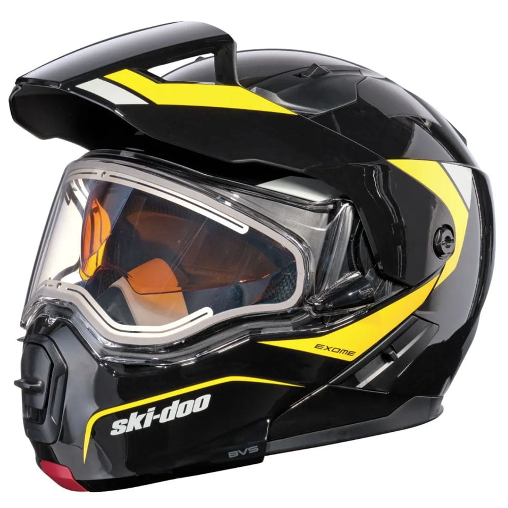 Ski-Doo Exome Sport Radiant Snow Helmet Full Face Heated Anti-Fog Visor ...