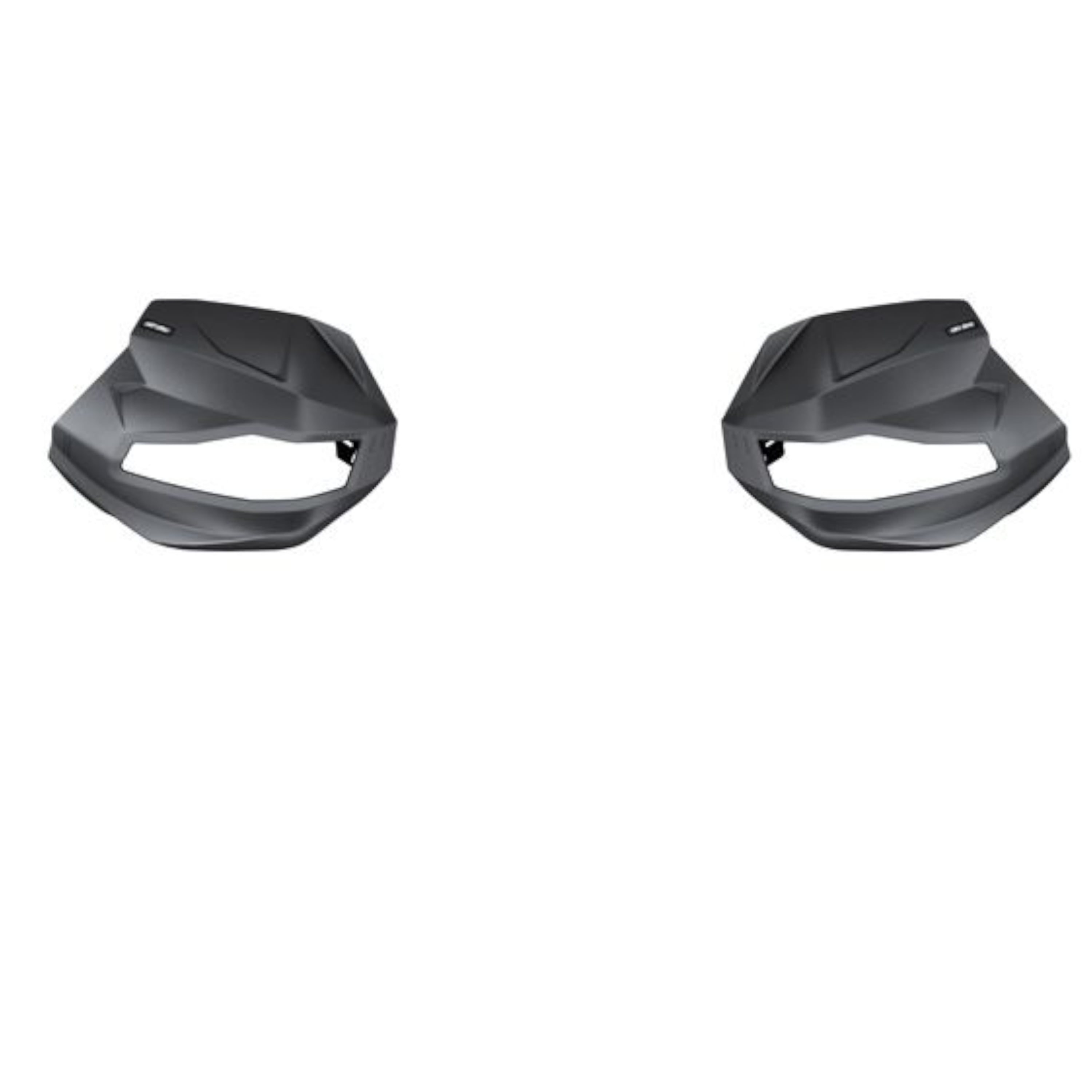 Ski-Doo OEM, Lynx Black Semi-Rigid Handguard Extension Kit, 860200781 ...
