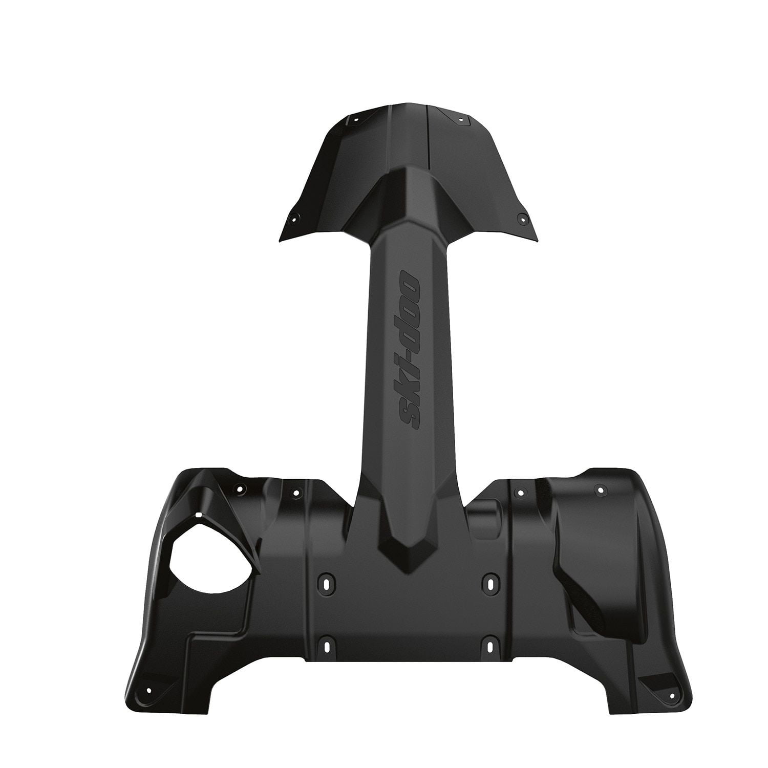 Ski-Doo New OEM, Polypropylene Extreme Skid Plate With Attachment Kit ...