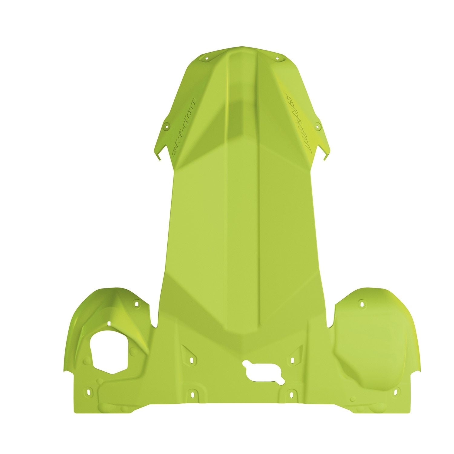 Ski-Doo New OEM Polypropylene Full Body Skid Plate With Attachment Kit ...