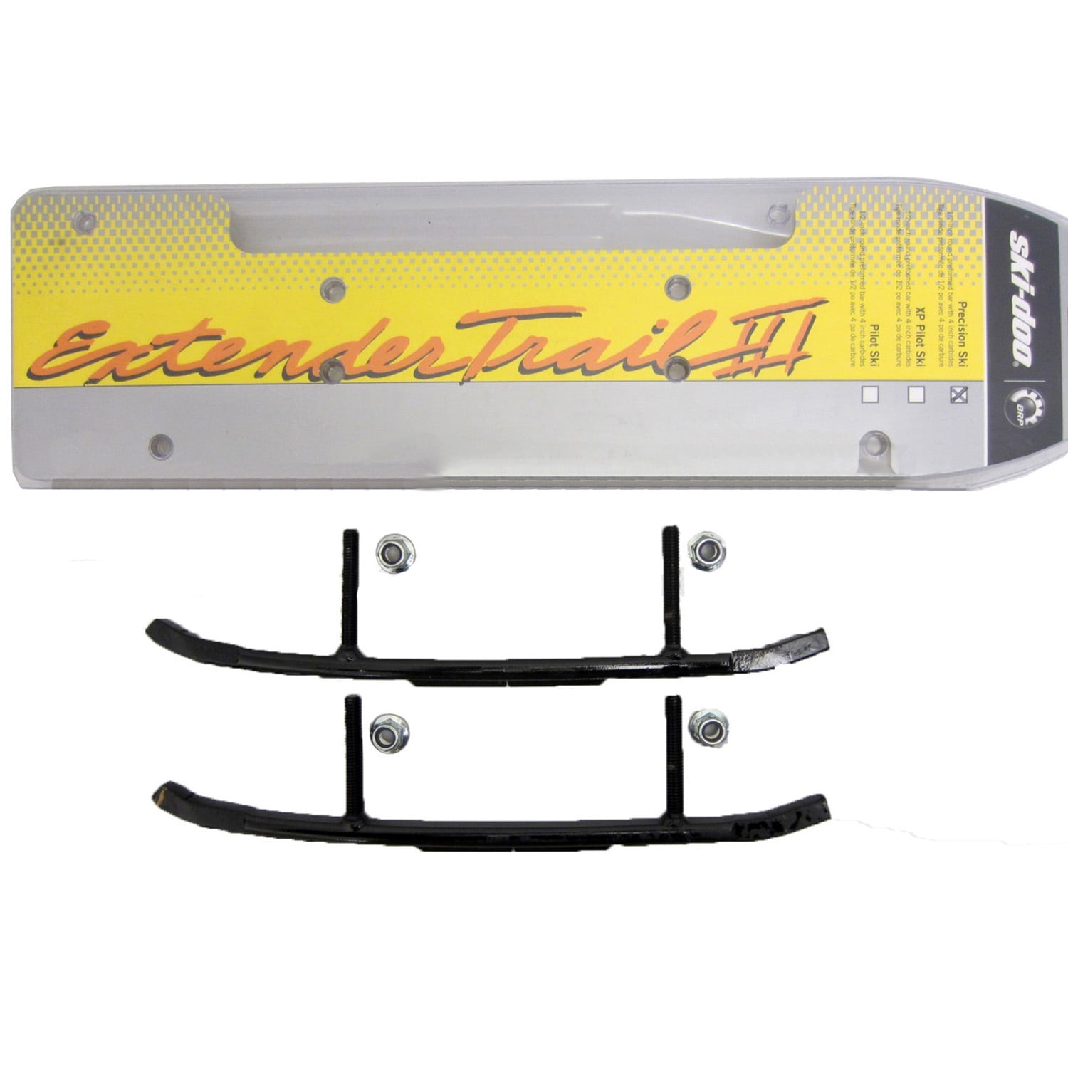 Ski-Doo New OEM Precision Ski 4" Carbide Runner Set REV,ZX,CK3 ...