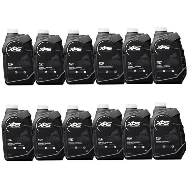 Ski-Doo New OEM XPS 2-Stroke Premium Mineral Oil, 12 Quart / 32 oz ...