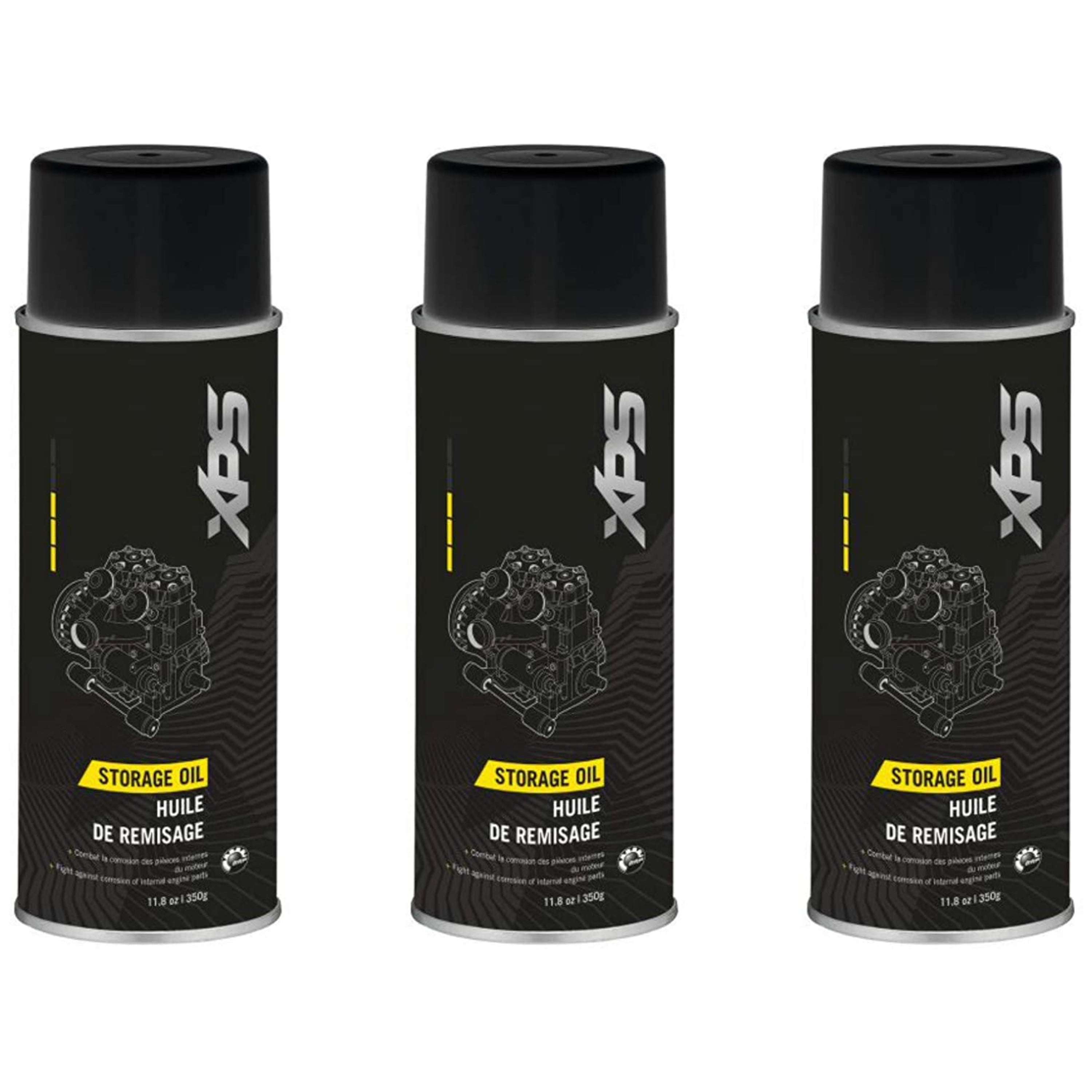 Ski-Doo New OEM, XPS High Performance Storage Oil, 3 - 12 oz Spray Cans ...