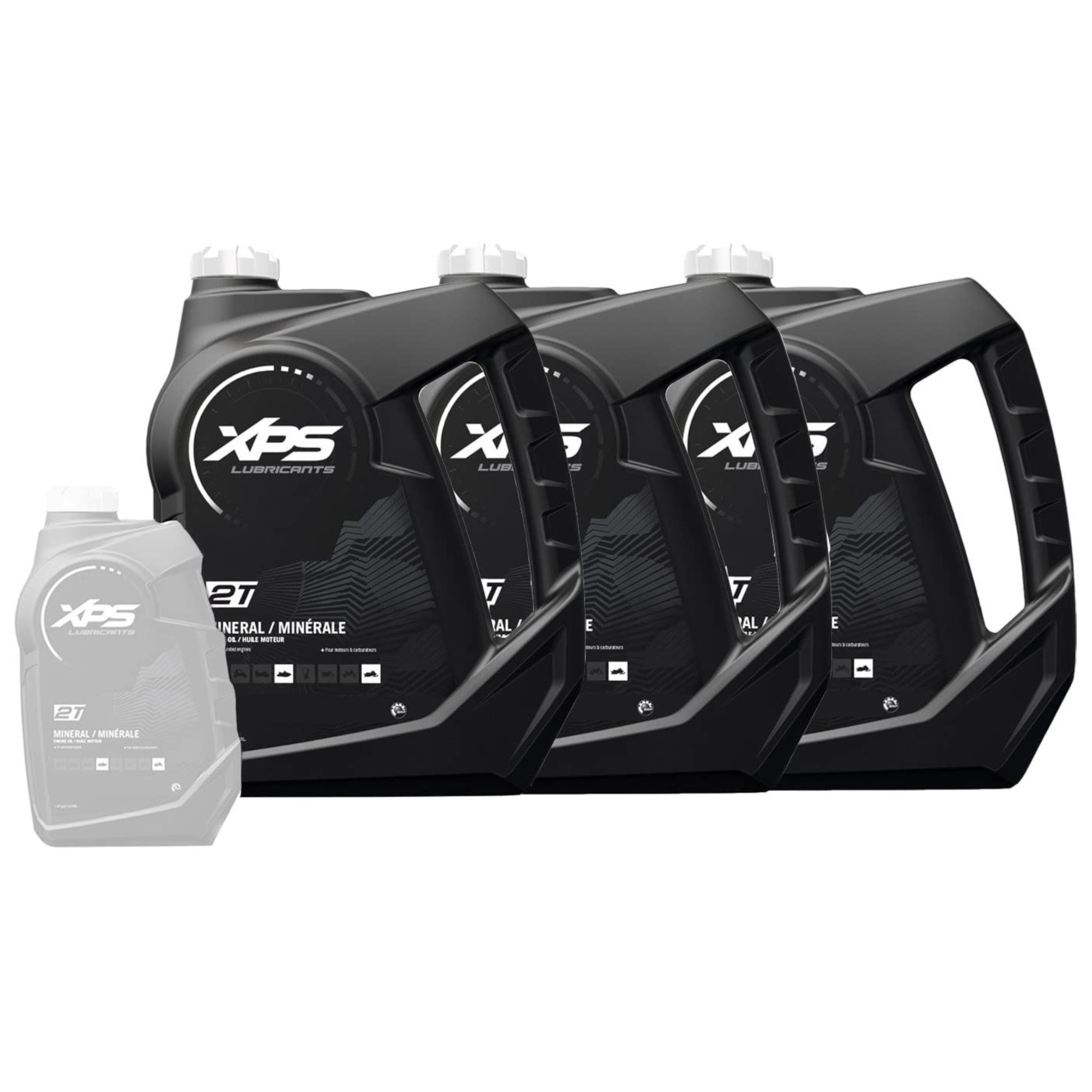 Ski-Doo New OEM XPS Snow 2-Stroke Premium Mineral Oil, 3 Gallon ...