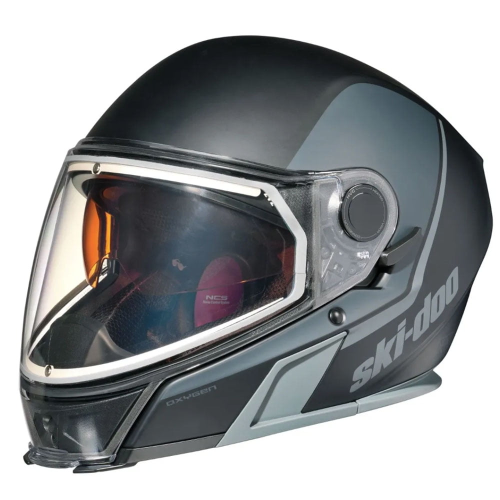 Ski-Doo Oxygen Snowmobile Helmet Carbon Fiber Heated Anti-Fog FMVSS 218 ...