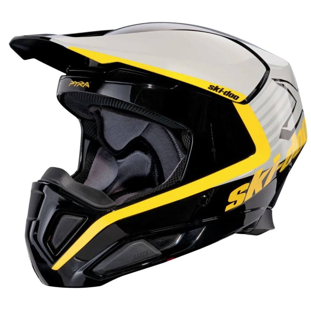 Ski-Doo Pyra X-Team Edition Snowmobile Helmet Yellow 9290891410 ...
