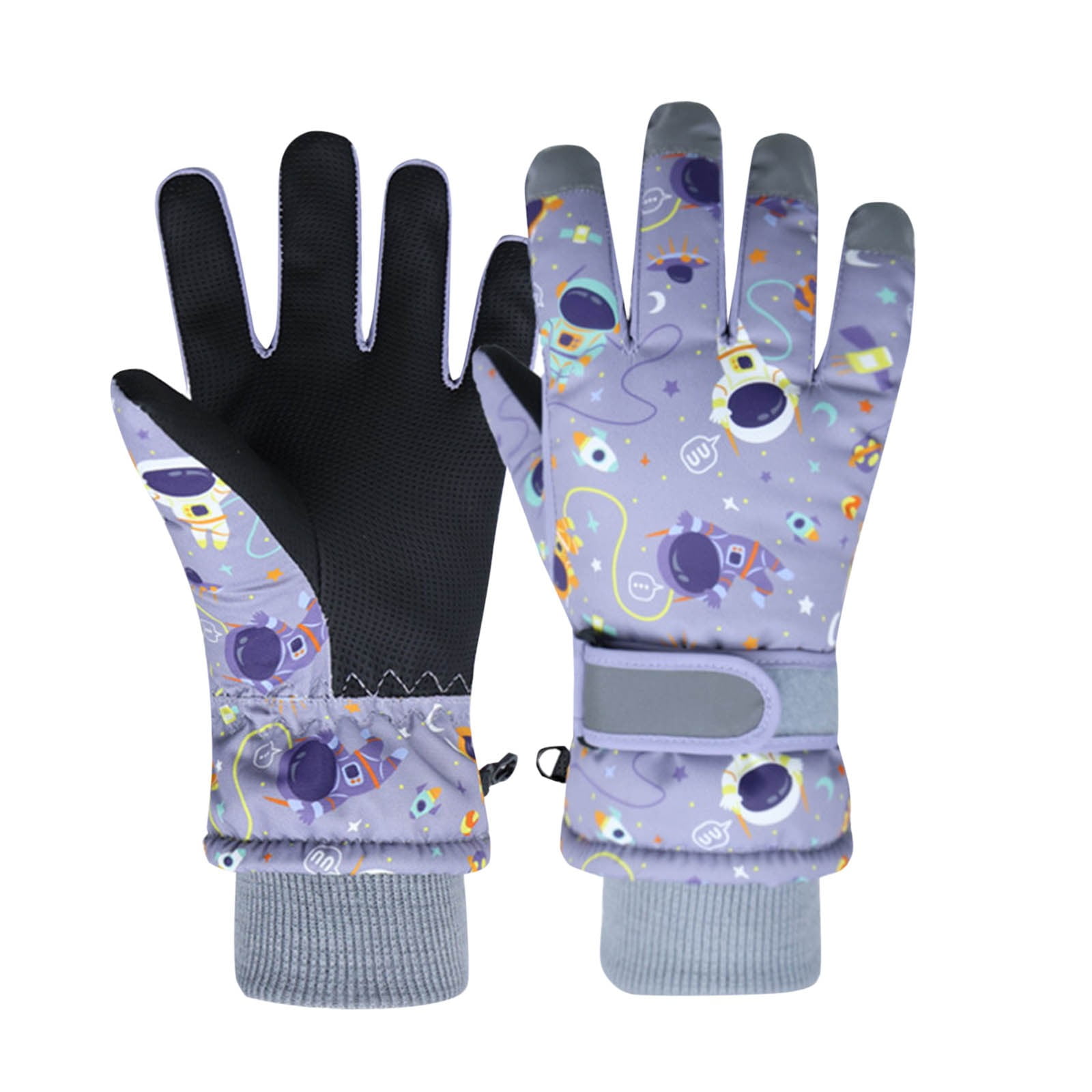 Ski Gloves For Boys Girls, Warmest Waterproof and Breathable Snow ...