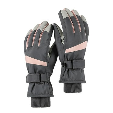 Ceimmol Ski Gloves Snow Gloves For Women Waterproof Snowboard Gloves ...