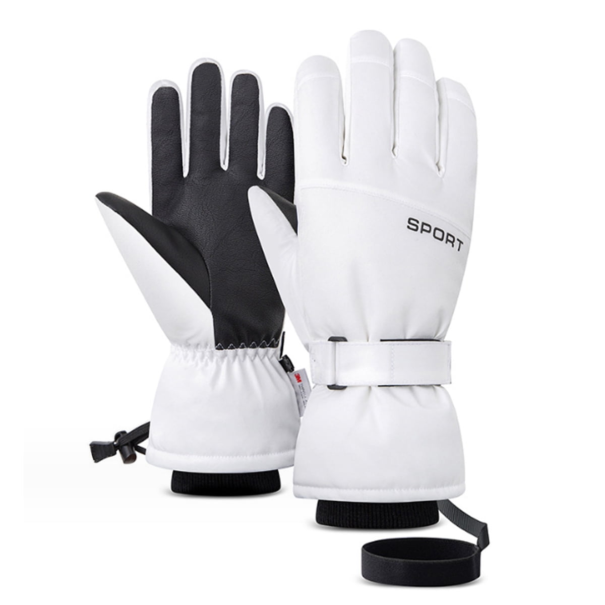 Ski Gloves, Waterproof Warm 3M Thinsulate Snow Gloves Touchscreen Cold ...