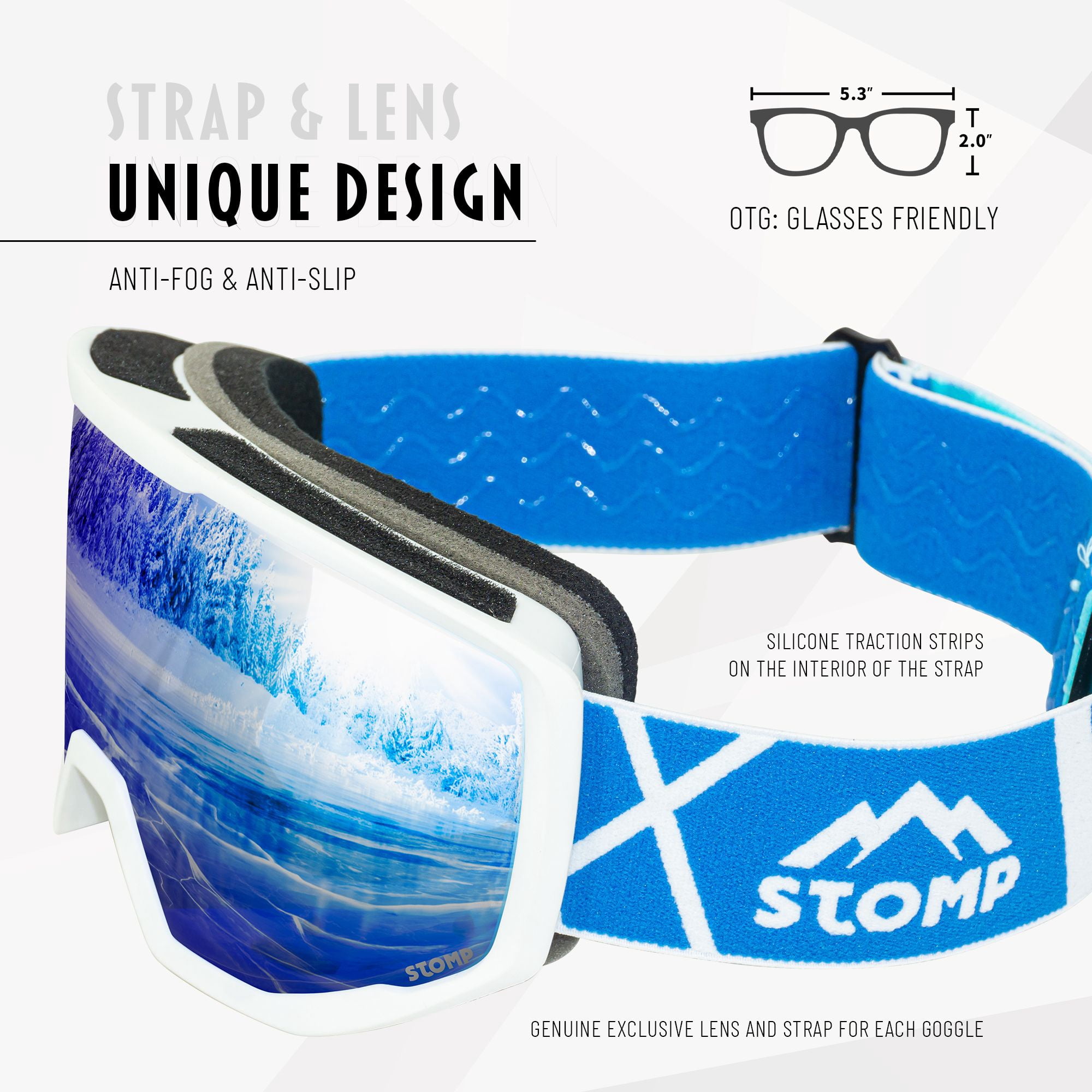 Ski Goggle Strap - Walmart.com