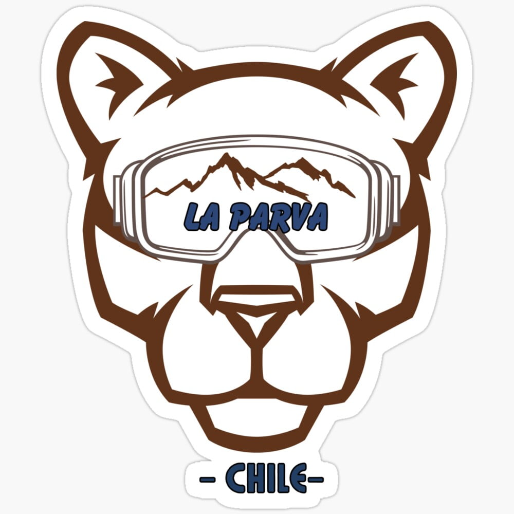 Ski La Parva - Chile Sticker Phone Decal Water Bottle Stickers Car ...