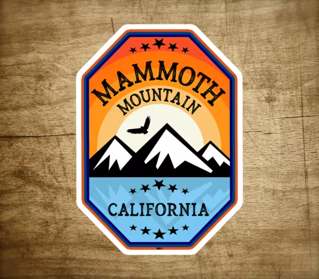 Ski Mammoth Mountain Decal Sticker California Skiing Sticker Phone ...