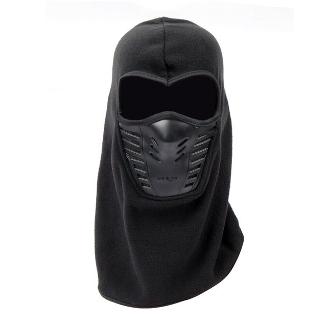 Ski Mask Balaclava Hood Thermal Fleece Full Face Head Cover Cycling ...