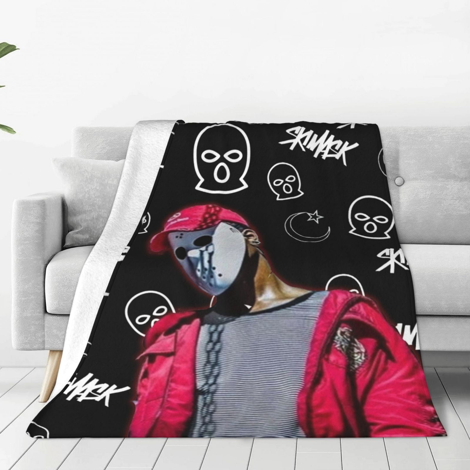Ski Mask The Slump God Ultra-Soft Micro Fleece Blanket Throw All Season ...