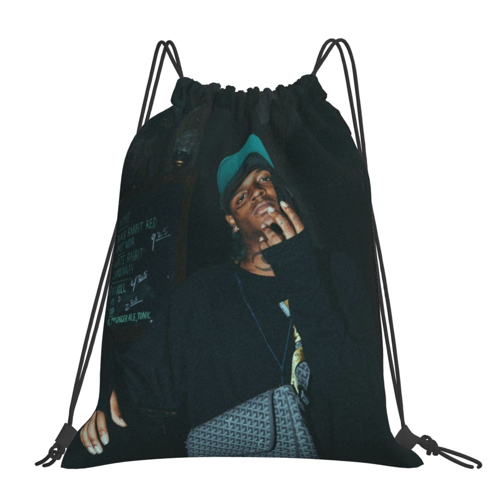 Ski Mask The Slump God Drawstring Backpack Sport Gym Bag For Yoga ...