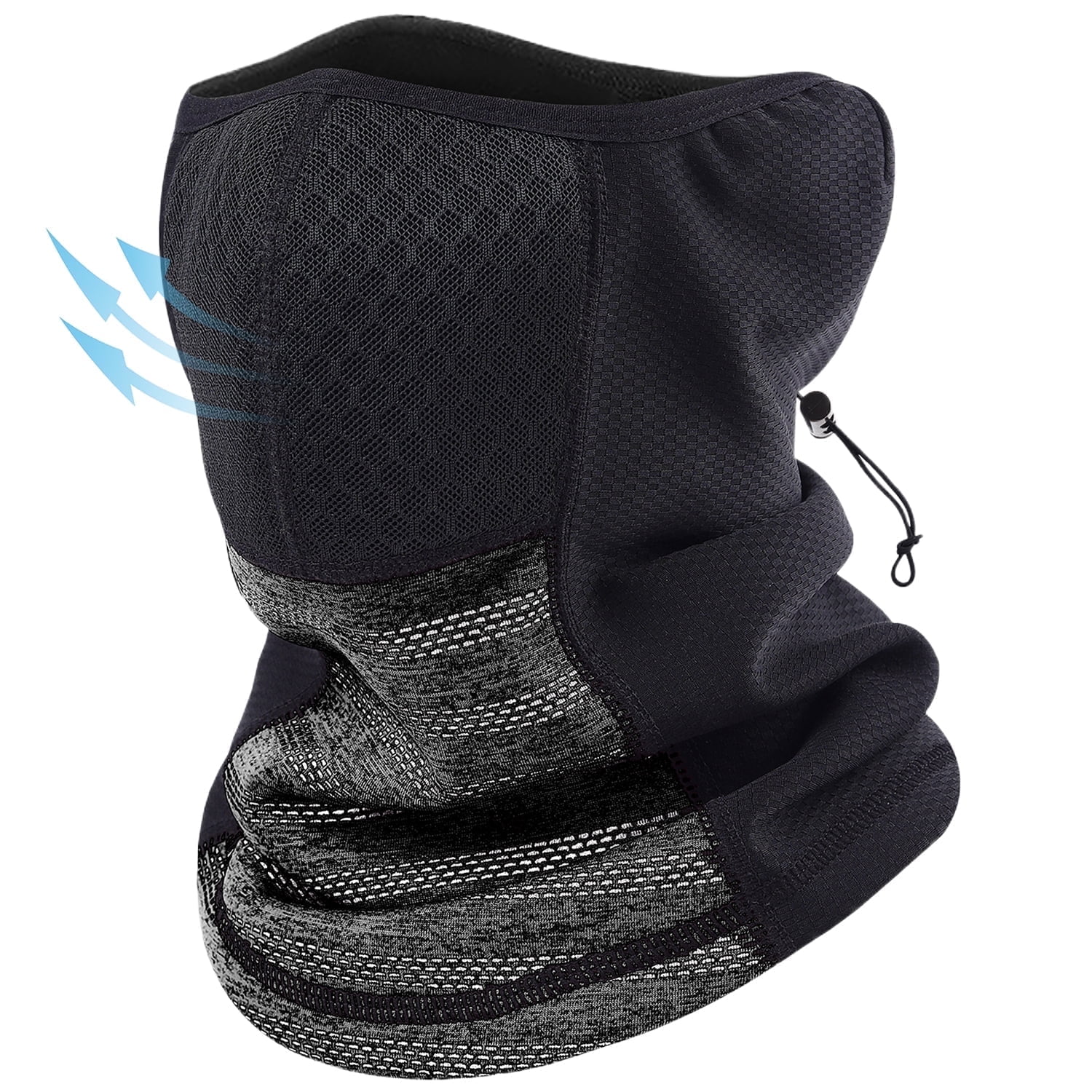 Sponeed Ski Mask for Men, Fleece Neck Gaiter, Thermal Face Covering ...