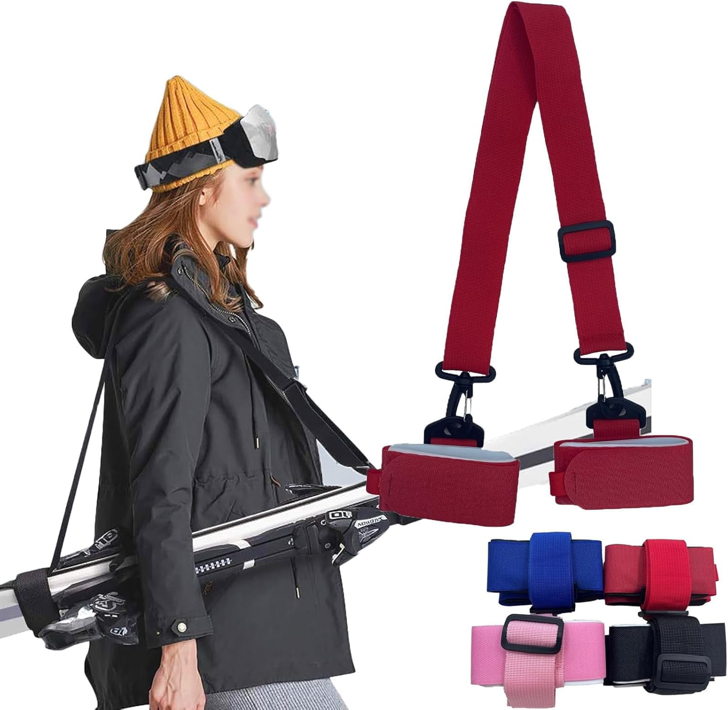 Ski Mate Ski Carrier, Skimate Ski Carrier, Skimate Ski Straps,Carry ...