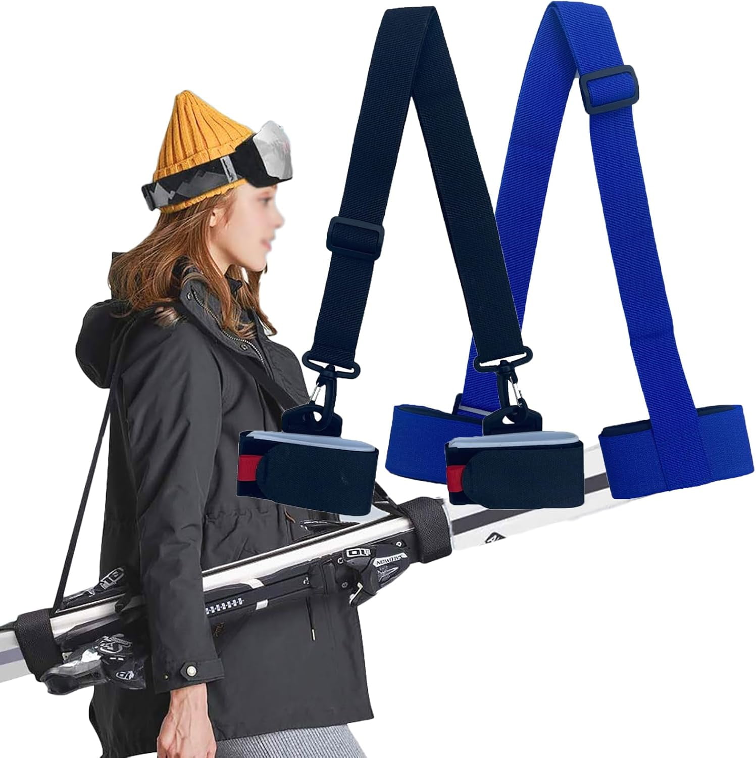 Ski Mate Ski Carrier, Ski mate Ski Carrier, Ski mate Ski Straps, 2/4PCS ...