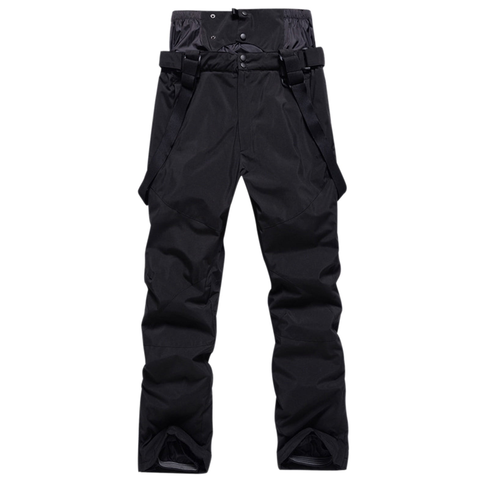 Ski Pants Men Waterproof Warm Outdoor Bib Insulated Ripstop Veneer ...