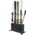 Ski Rack, Metal Snowboard Rack for 4 Skis, Heavy Duty Freestanding ...