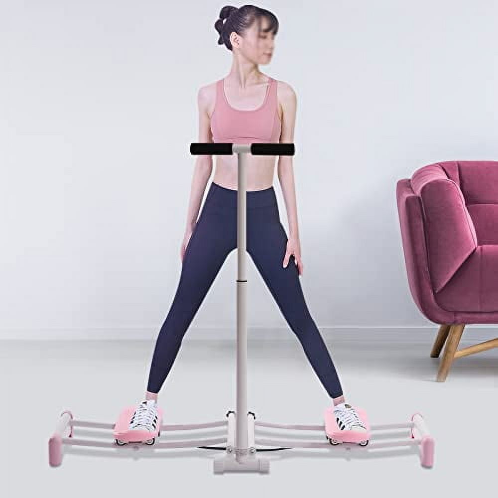 Ski Simulator Leg Exercise Equipment with Adjustable Rods,Pelvic Floor ...