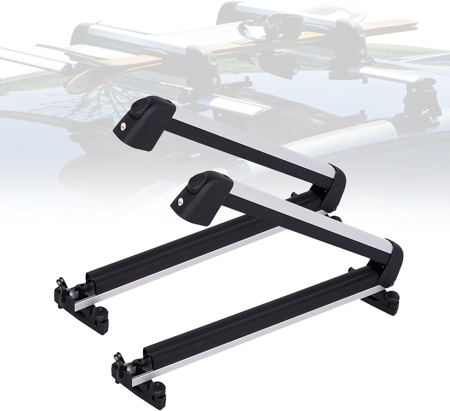 Ski and Snowboard Roof Racks Ski Roof Racks with -Theft Lock Racks ...