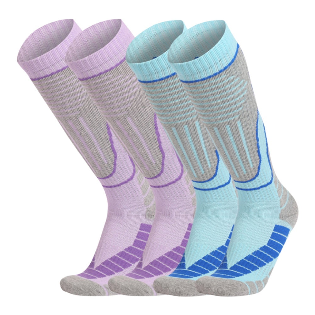 Ski Socks Warm Cotton Sports Outdoor Socks for Winter Skiing ...