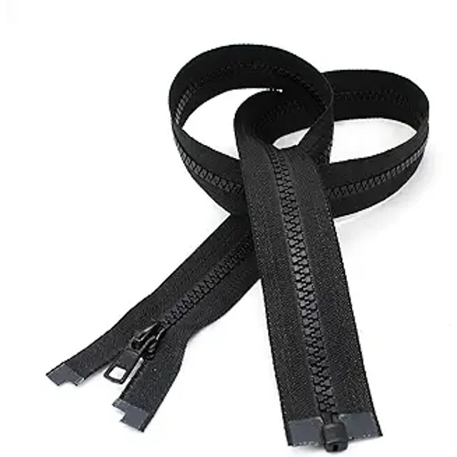 31" Ski & Sport Vislon Zipper ~ YKK #5 Molded Plastic ~ Separating ...