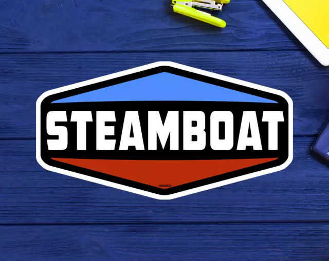 Ski Steamboat Colorado Decal Sticker Skiing Springs Sticker Phone Decal ...