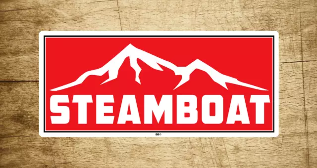 Ski Steamboat Colorado Decal Sticker Skiing Springs Sticker Phone Decal ...