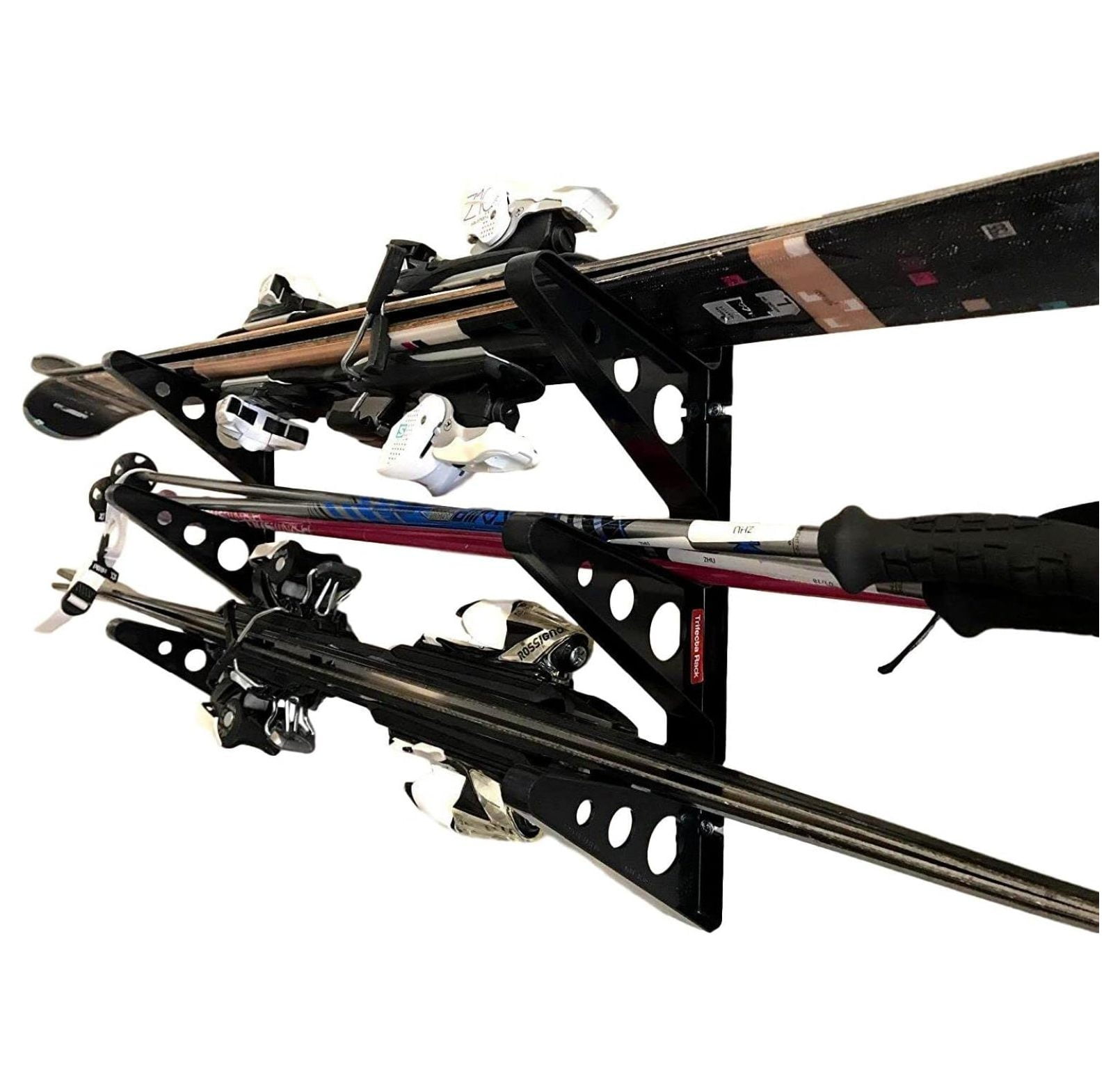 Ski Storage Rack, Horizontal Wall Rack - Walmart.com
