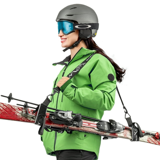KapStrom Ski & Pole Carrier, Adjustable Straps for Kids & Adults ...