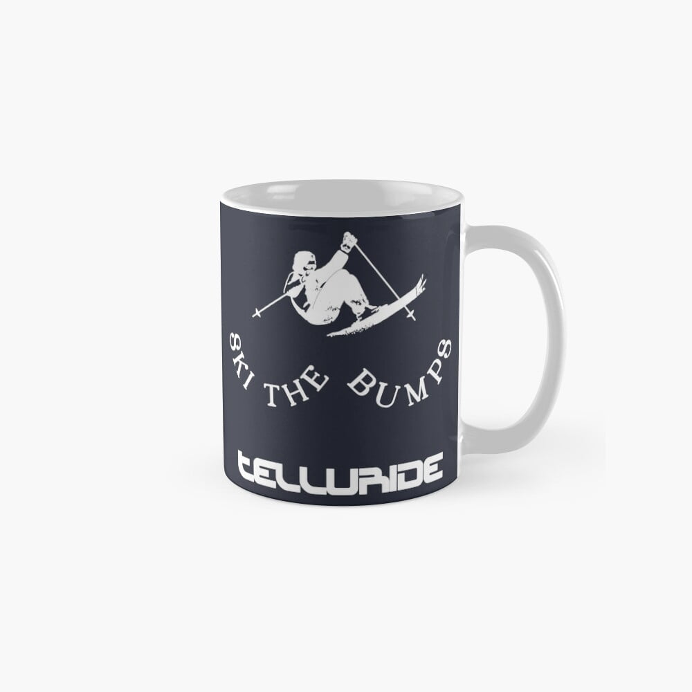 Ski The Bumps - Telluride Retro 70S/80S Tourist Souvenir Classic Mug ...