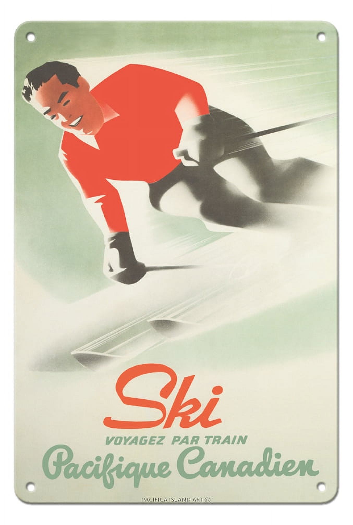 Ski - Travel by Train (Voyagez Par Train) - Canadian Pacific Railway ...