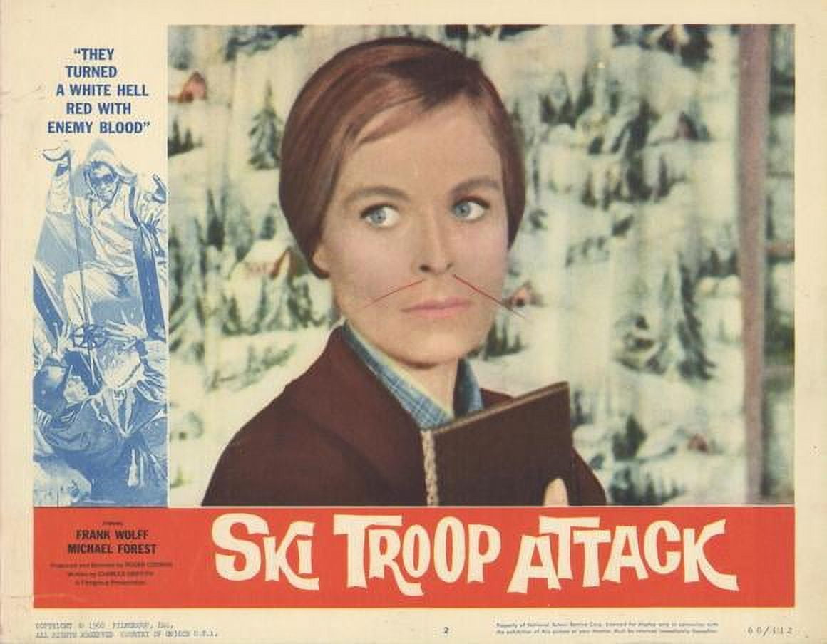 Ski Troop Attack - movie POSTER (Style C) (11" x 14") (1960) - Walmart.com